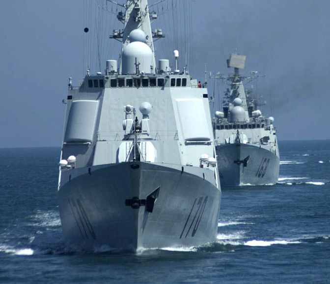 [052C] PLA Navy Type 052C destroyer DDG – WAUTOM 中国汽车