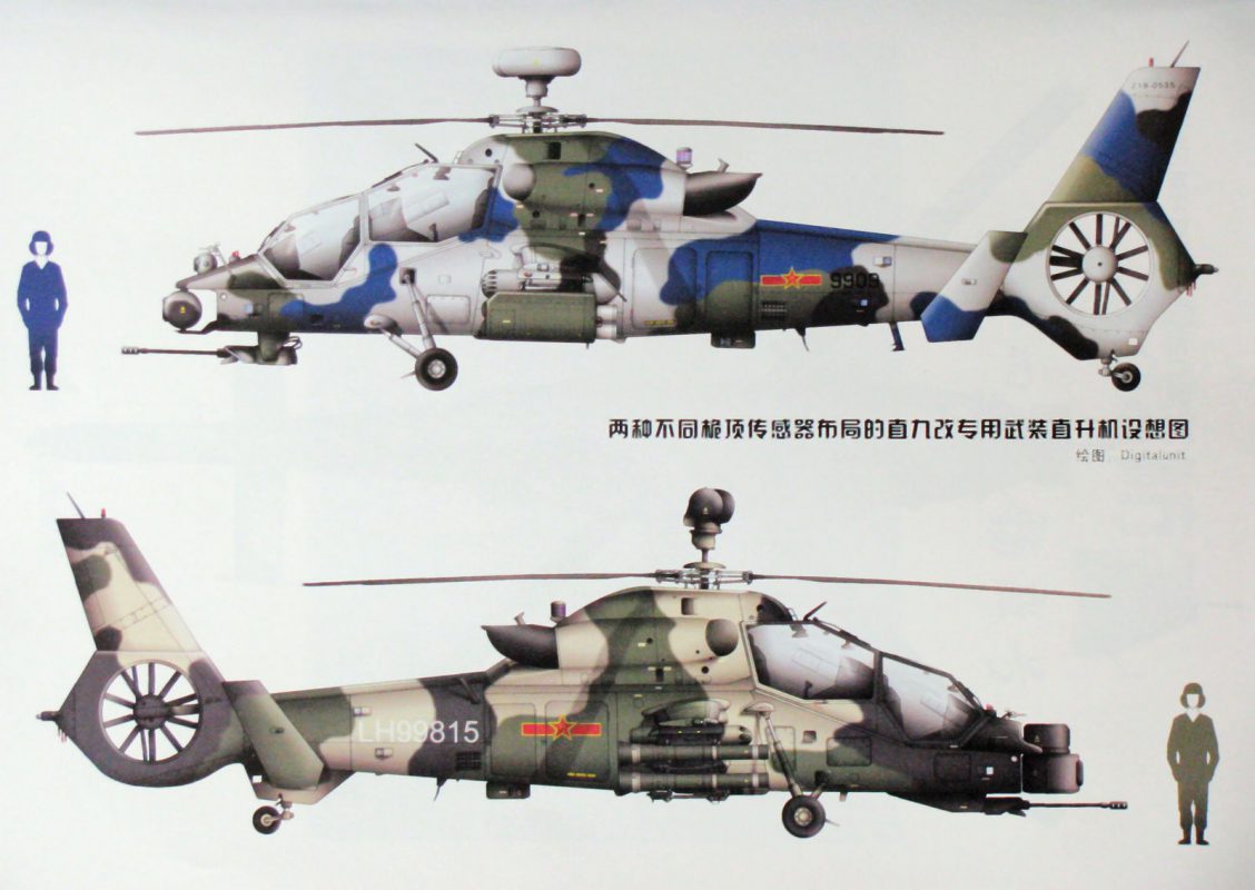 Chinese Army Aviation WZ-19 attack helicopter – WAUTOM 中国汽车