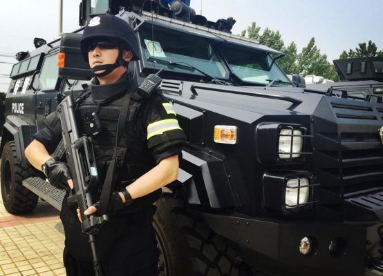 China made armored police car Saber-toothed tiger – WAUTOM 中国汽车