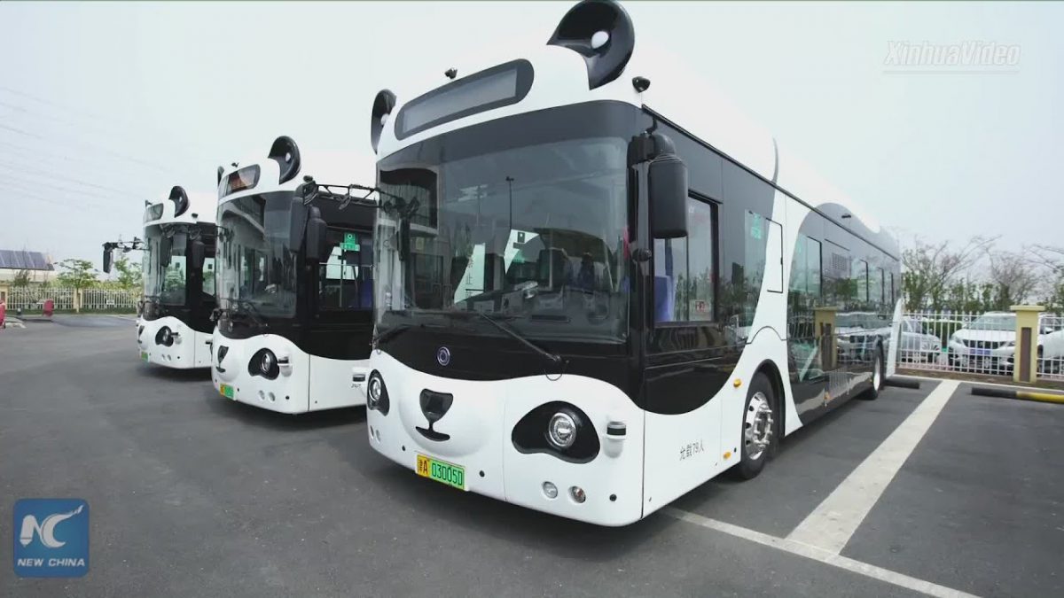 Smart self-driving buses put into operation in Tianjin, China – WAUTOM 中国汽车